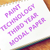 Chemical and Paint technology Study Notes