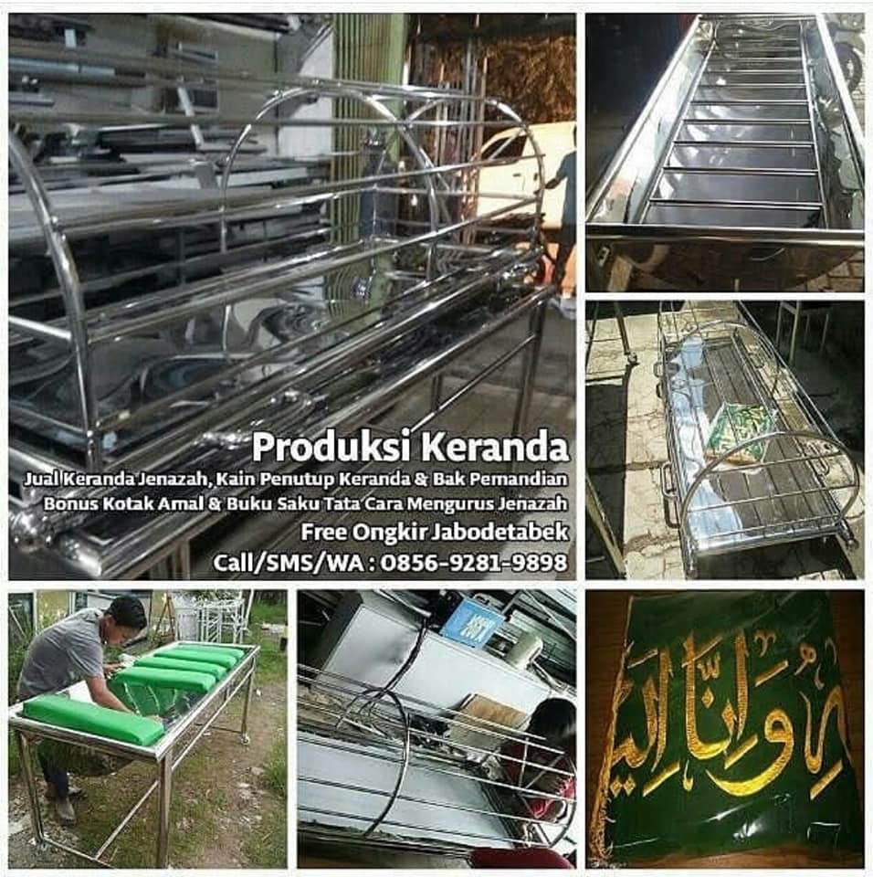 JUAL KERANDA JENAZAH dari STAINLESS: 2019