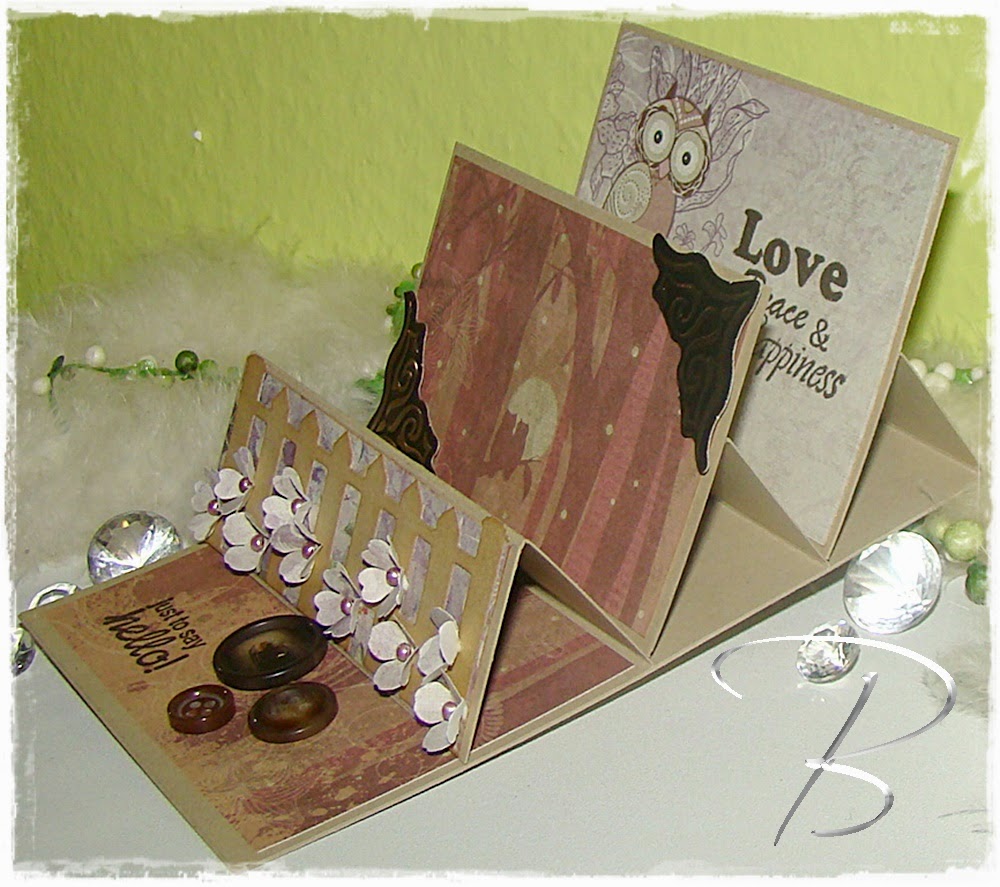 KreativDsein * Sybille Engbers ~ einfach BASTELN: DIY: Triple Easel Card
