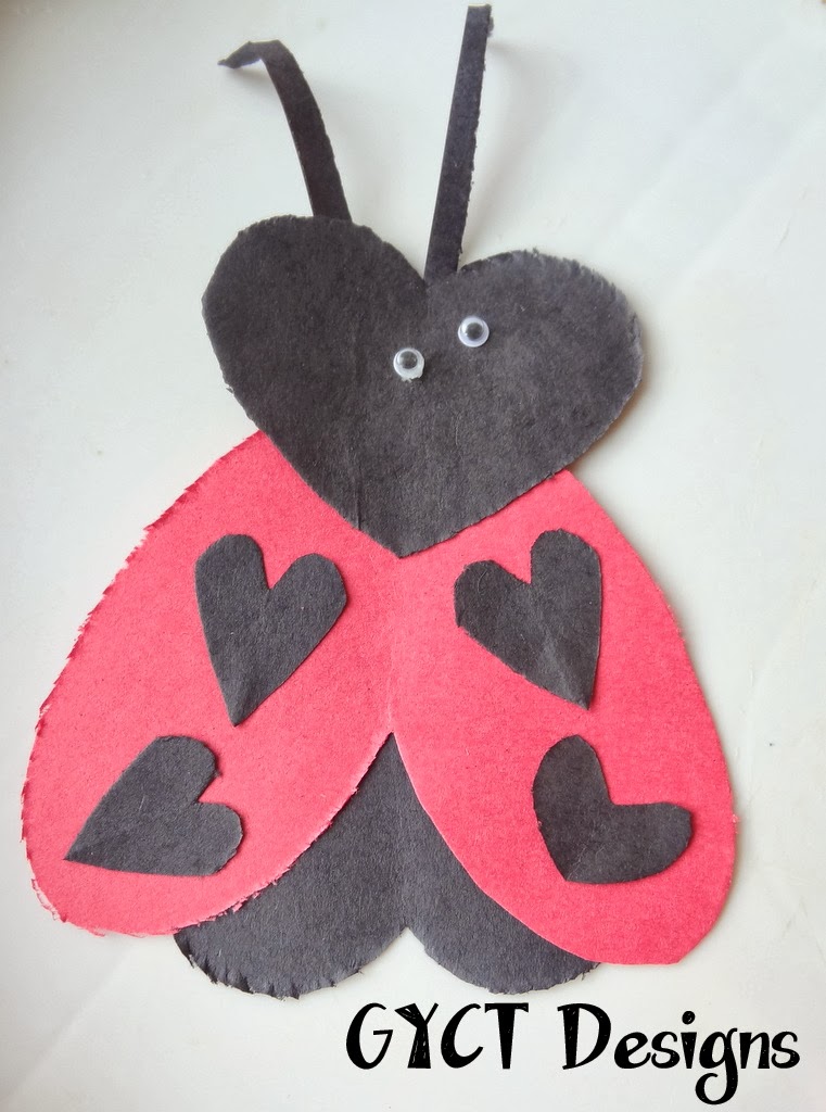 Homemade Ladybugs and Penguin Valentine's | Sew Simple Home