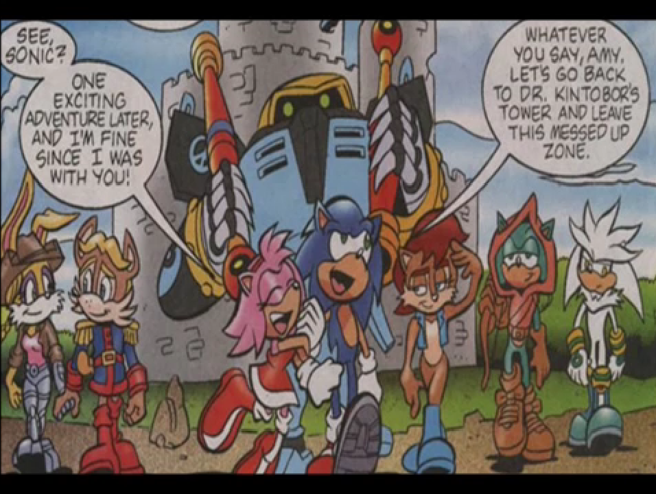 [Spoiler] Archie Sonic #196 ซุปเปอร์สเคิชจ์!!!