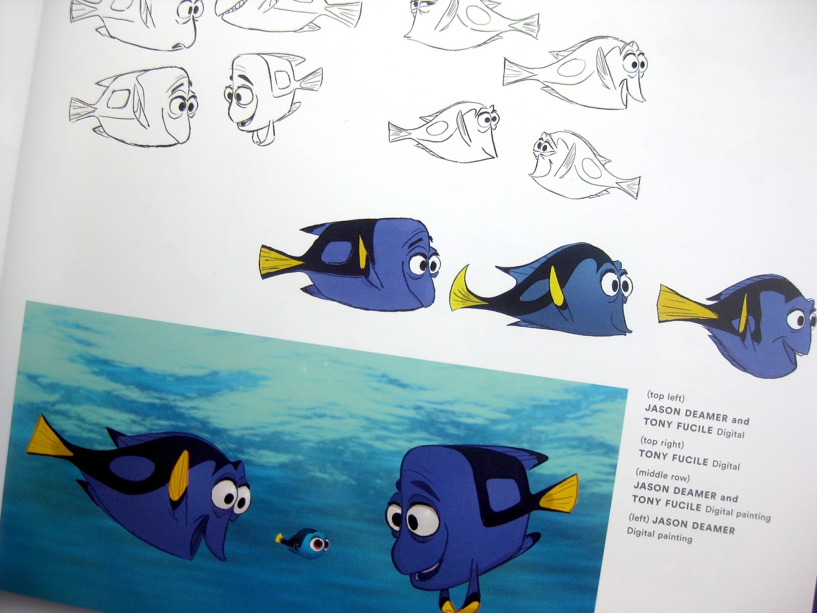 Dan the Pixar Fan: In Depth Review: The Art of Finding Dory Book