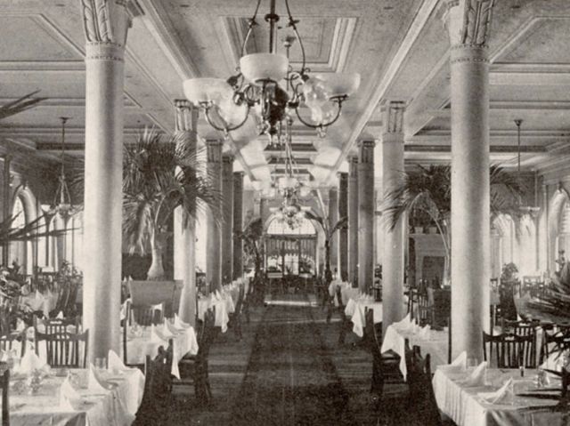 26 Amazing Photos That Show Dining Halls of American Hotels in the ...