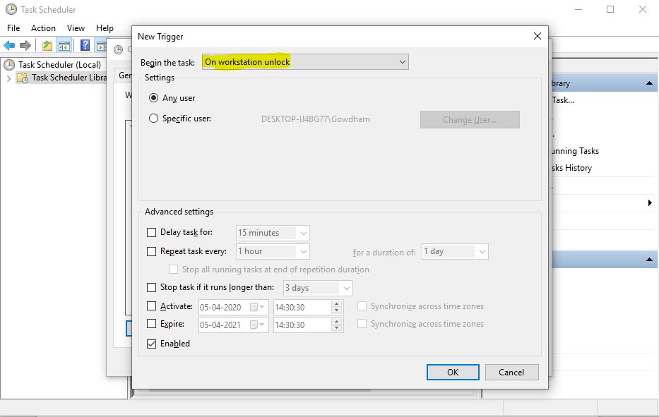 Crazy Stupid: Record System Log in and Log off Time using C#.