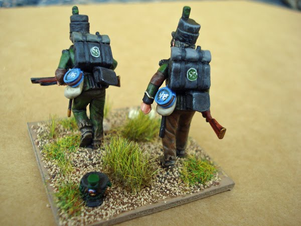 Napoleonic miniatures museum : British 95th Rifles