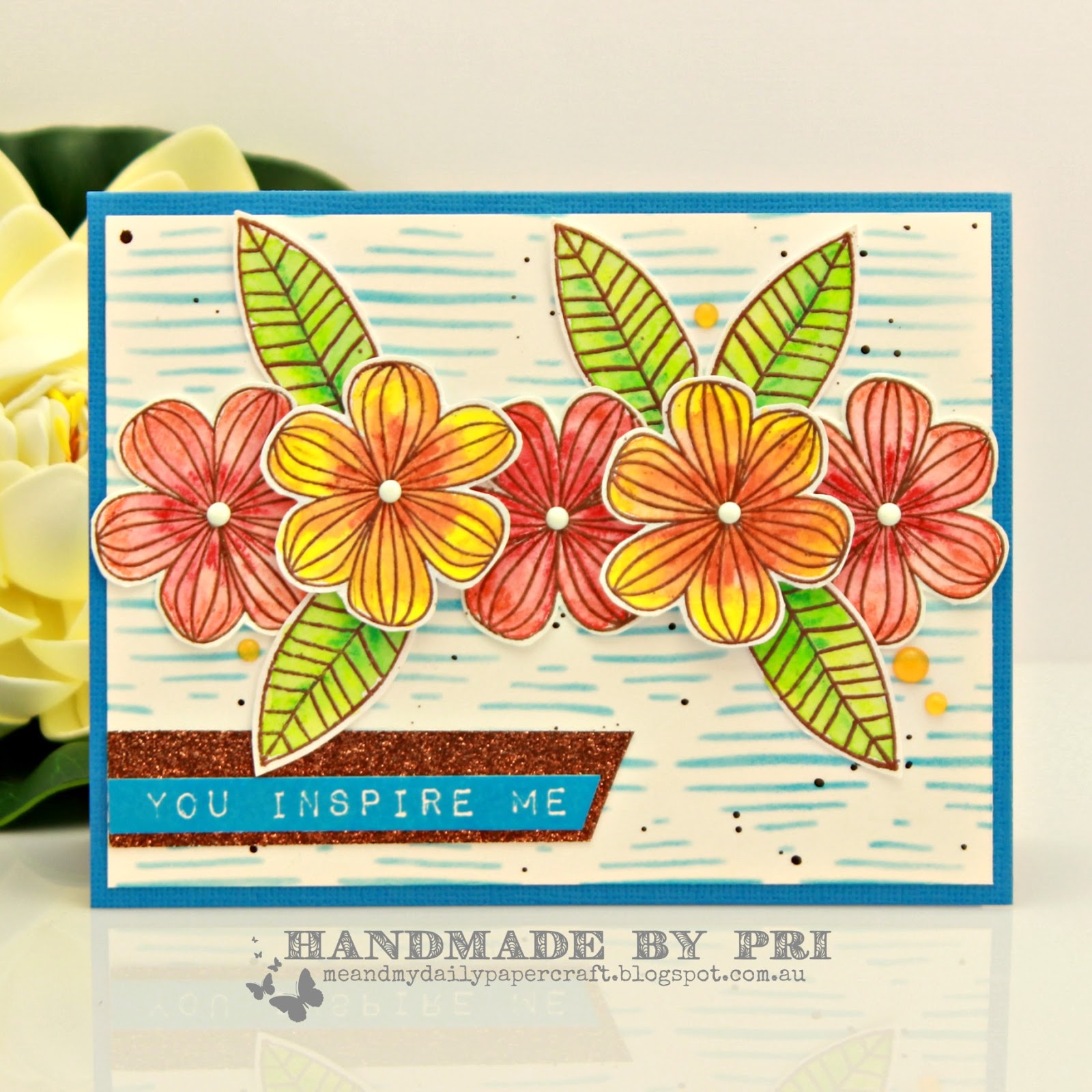 Me And My Daily Papercraft: Bright Flowers