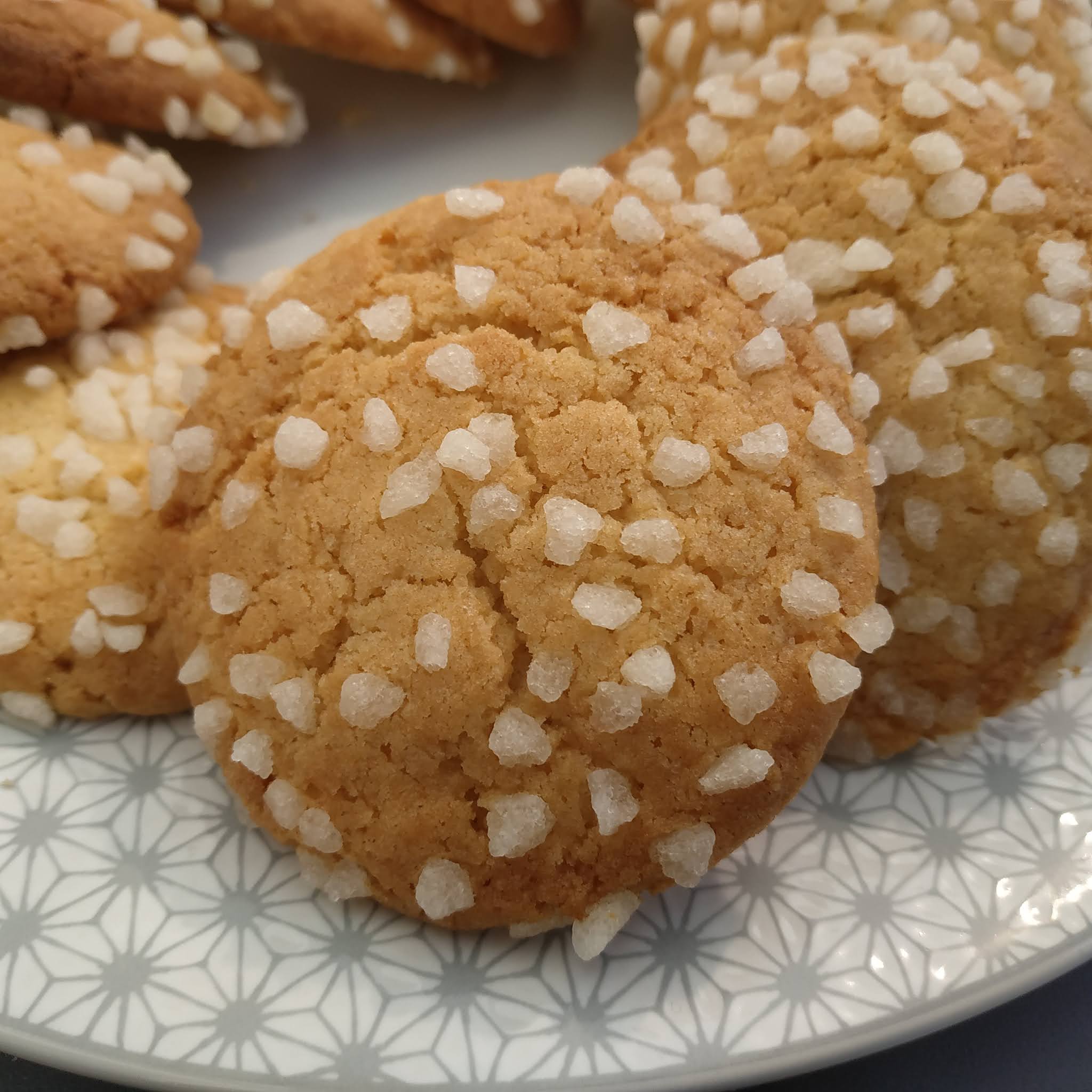 Biscuit au Sucre Perlé