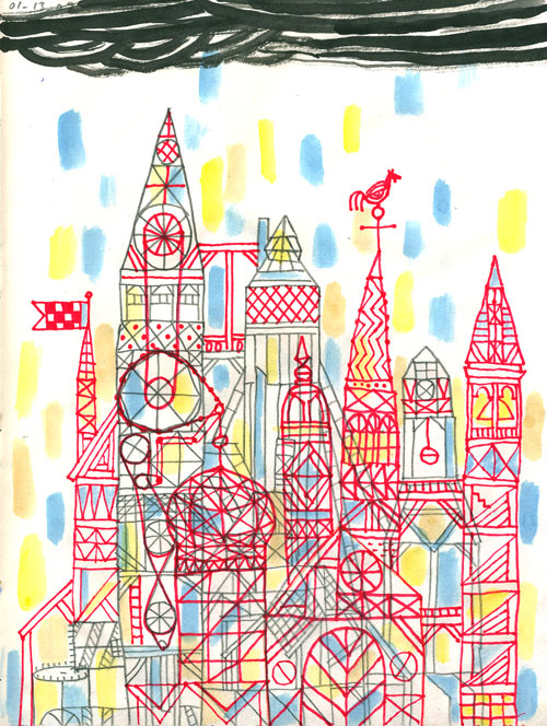 Oh, by the way...: BEAUTY: Illustration--Rob Dunlavey