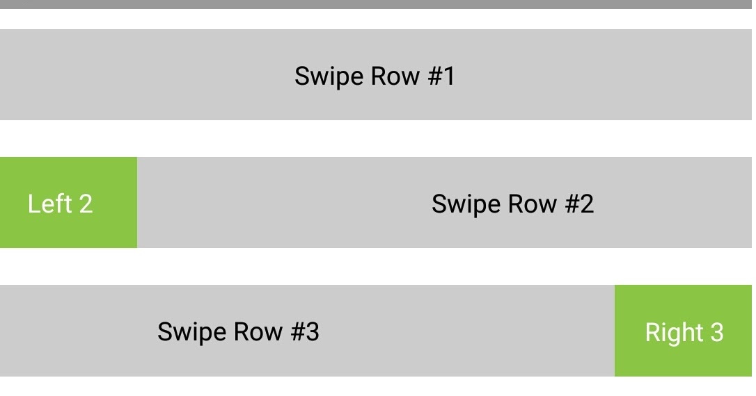 Chuanshuoge: react native swipe list