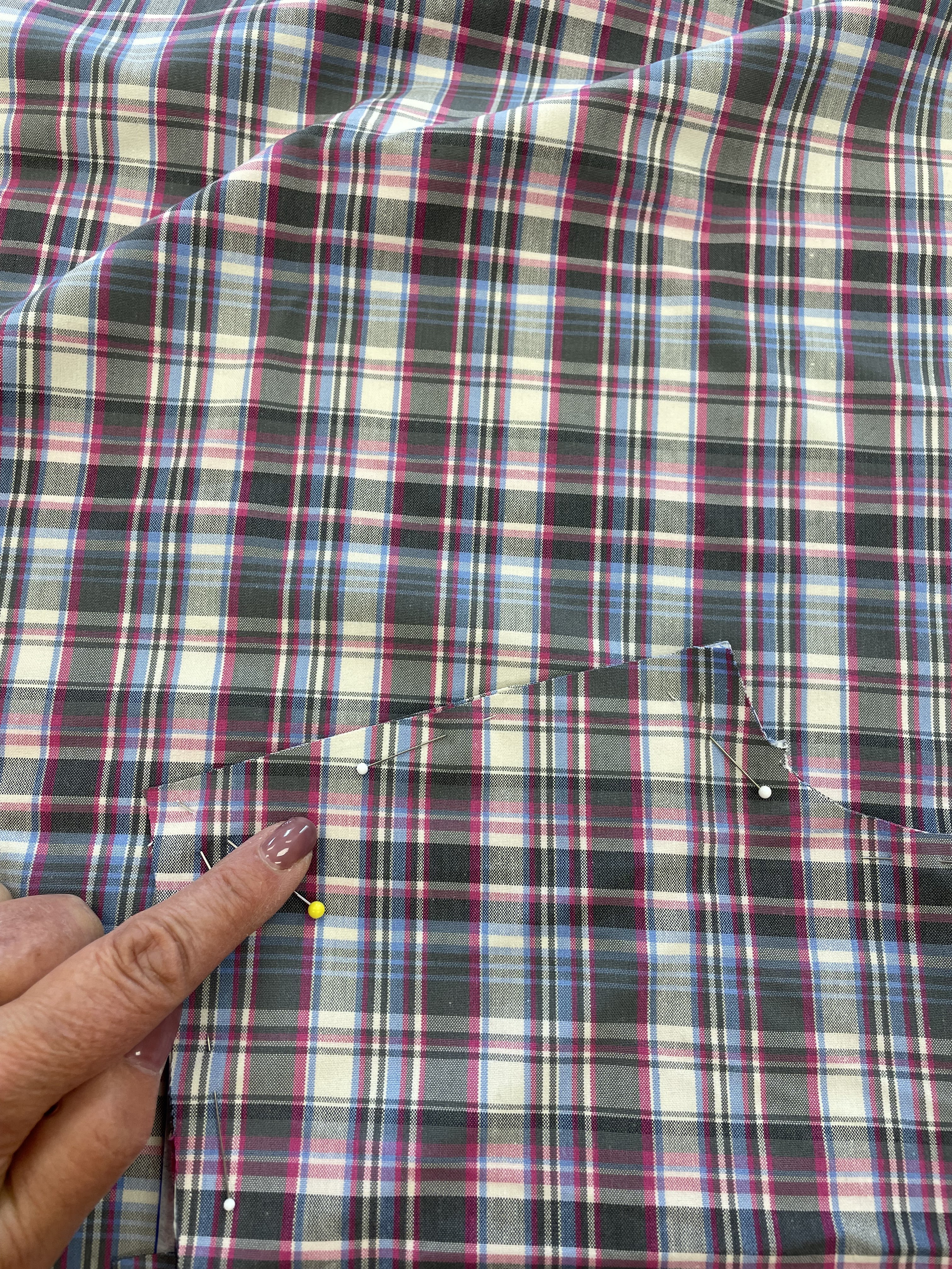 sewcreatelive: Plaid Shirt--Tailored Shirt for Women/Men