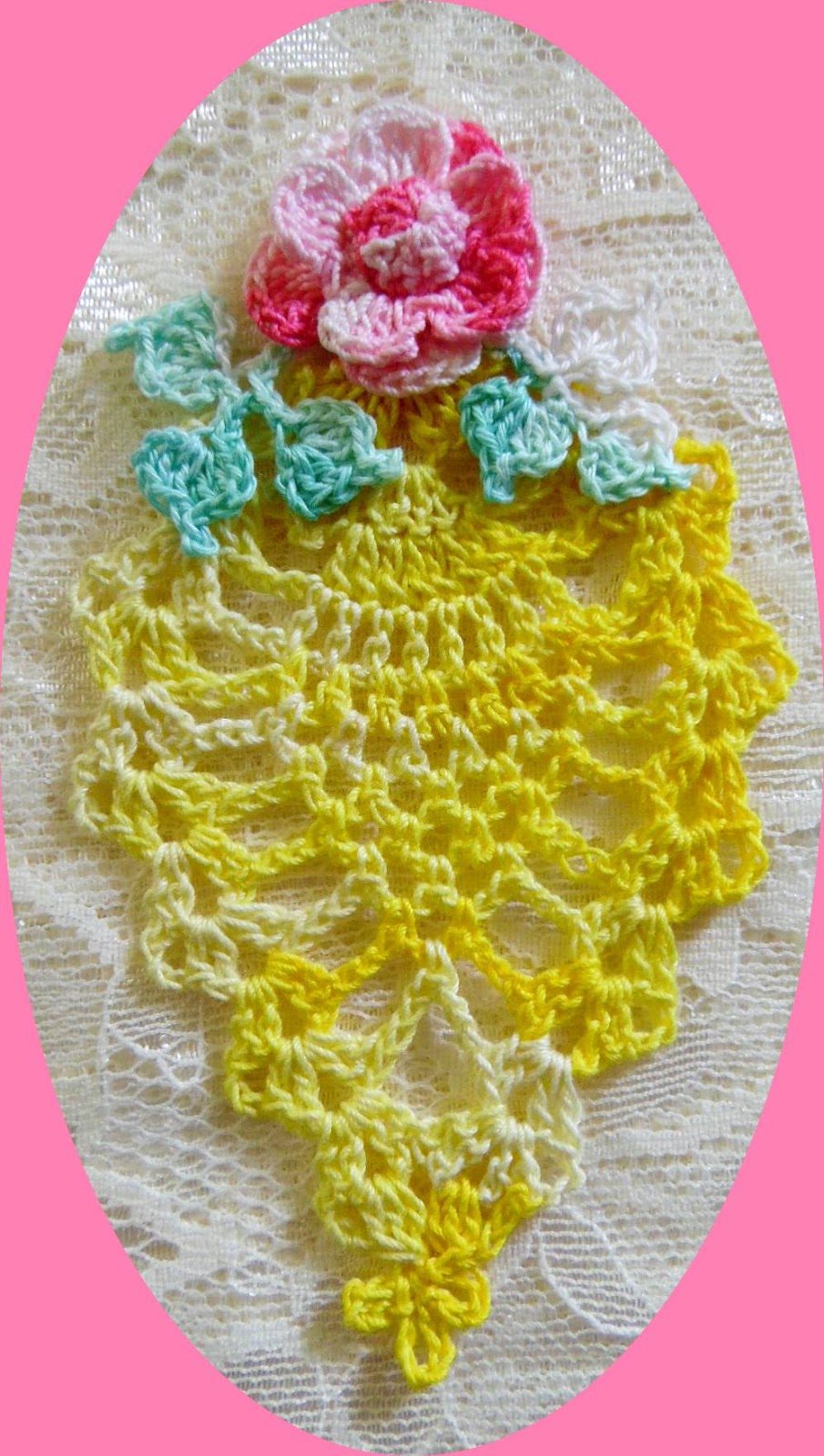 BellaCrochet: Elizabeth's Pineapple Bookmarks: A Free Crochet Pattern ...