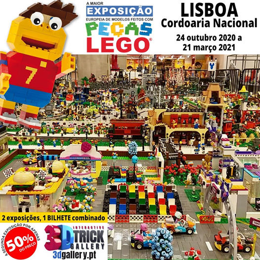 Exposição de Modelos de peças LEGO® - Lisboa, Cordoaria Nacional, 24 de ...