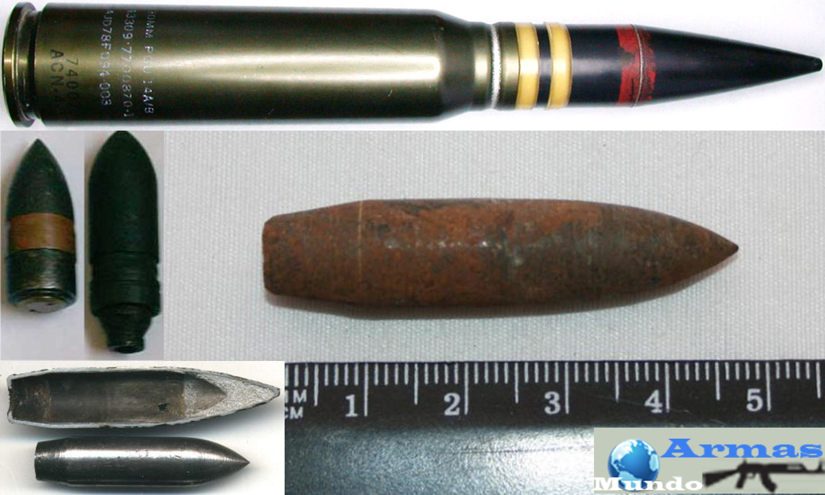 Balas trazadoras y perforantes - Mundo de las armas