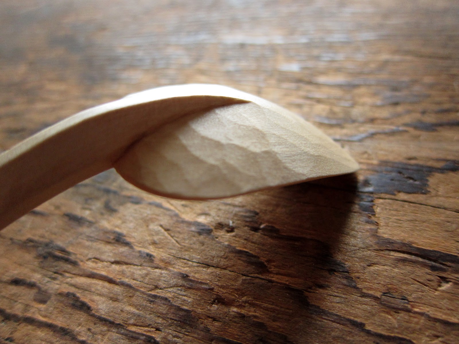 Tim Manney Chairmaker: Steam Bent Eating Spoon.
