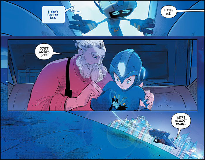 Rockman Corner: REVIEW: Mega Man: Fully Charged #1: On the Right Path