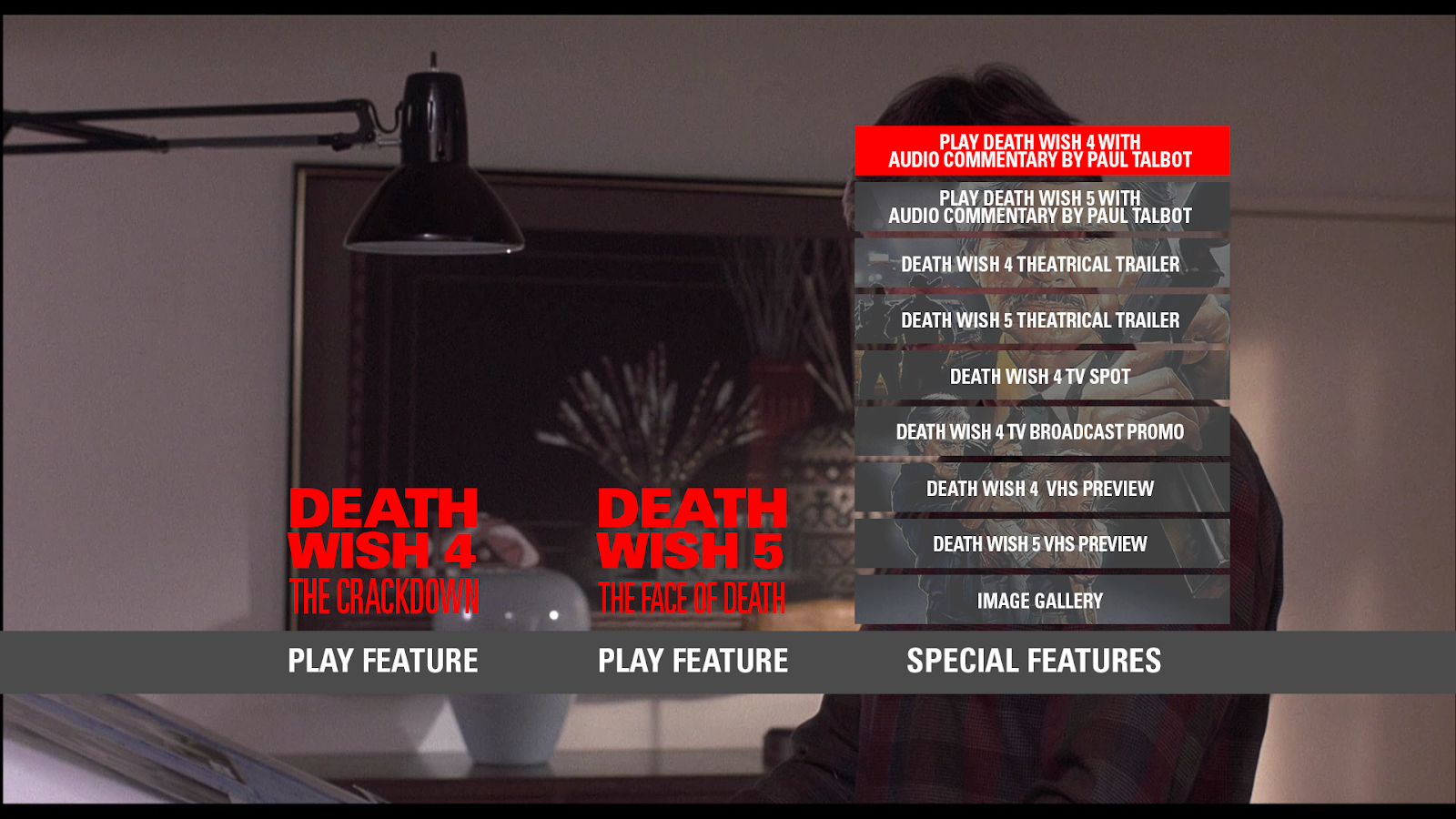 Import Corner: Death Wish 4: The Crackdown and Death Wish 5: The Face ...
