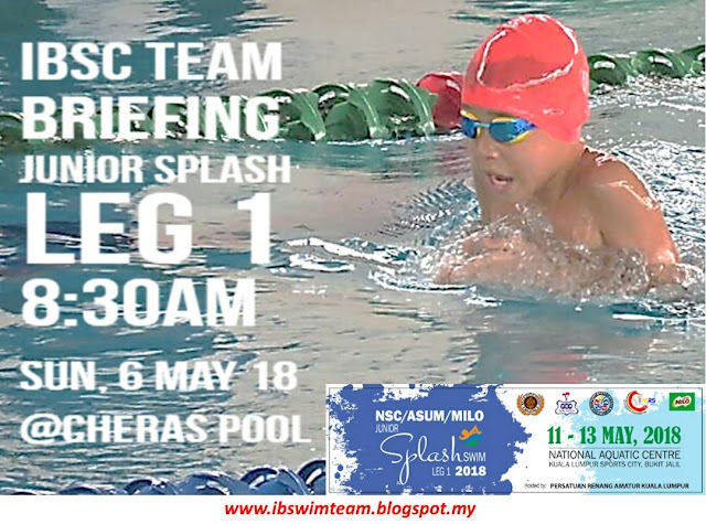 Ikan Bilis Swimming Club (1971) KL: Team Briefing - Asum/NSC/Milo ...