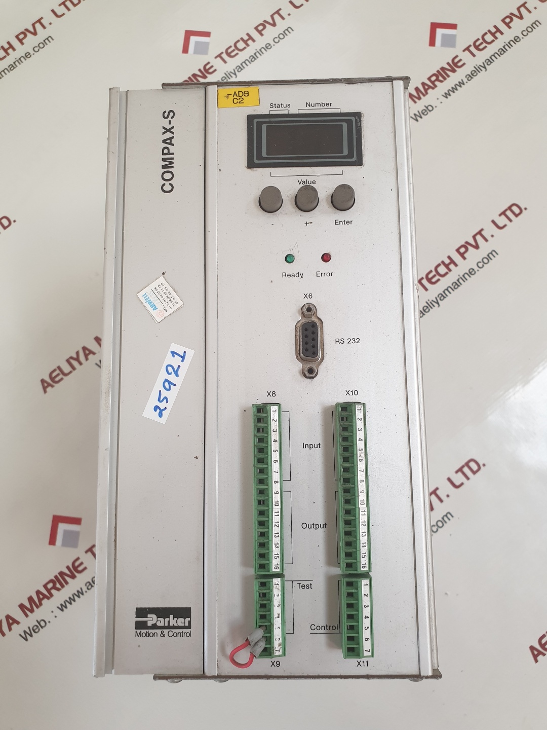 PARKER HANNIFIN COMPAX-S CPX2500S/F3 SERVO DRIVE - Aeliya Marine
