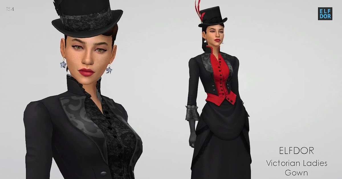 Victorian Ladies Gown - ELFDOR