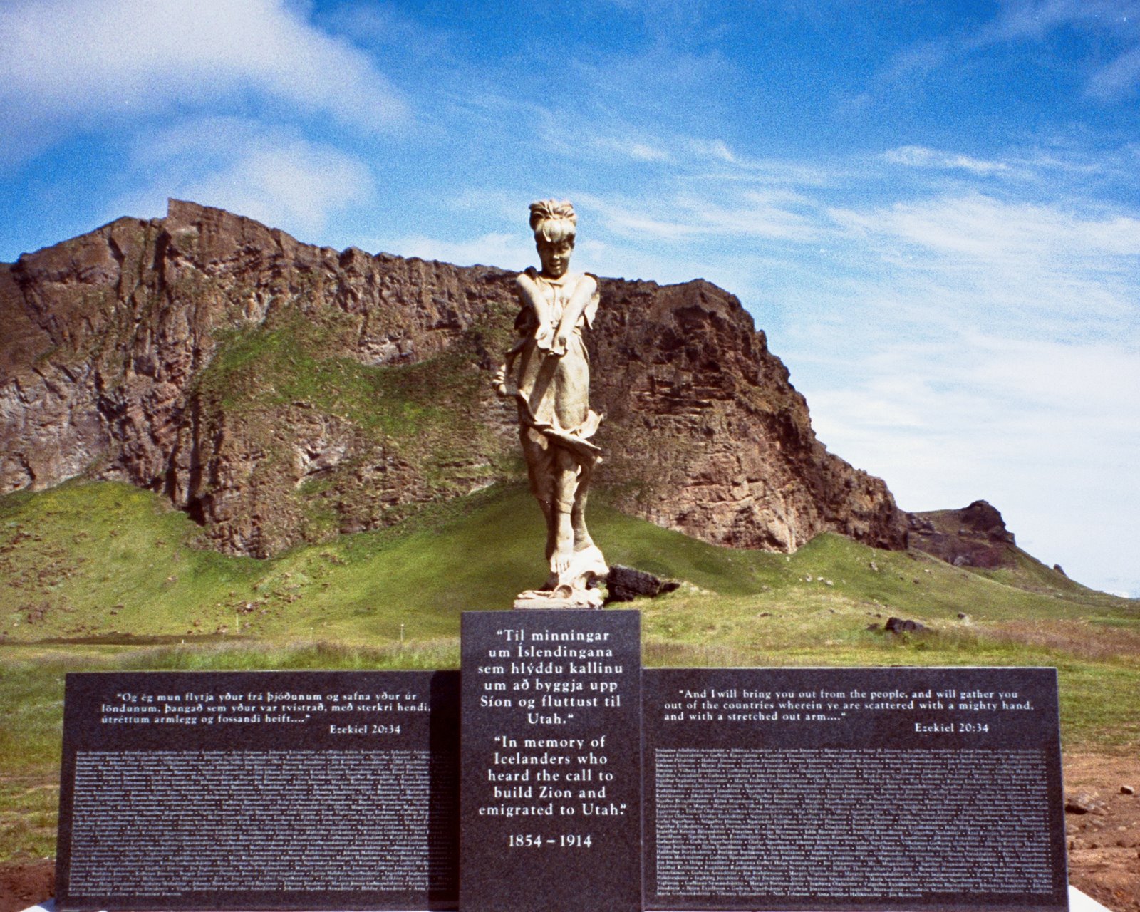 Utah Icelandic Settlement: Monuments