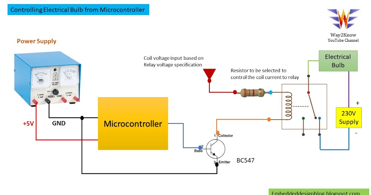Controlling electric bulb from Microcontroller