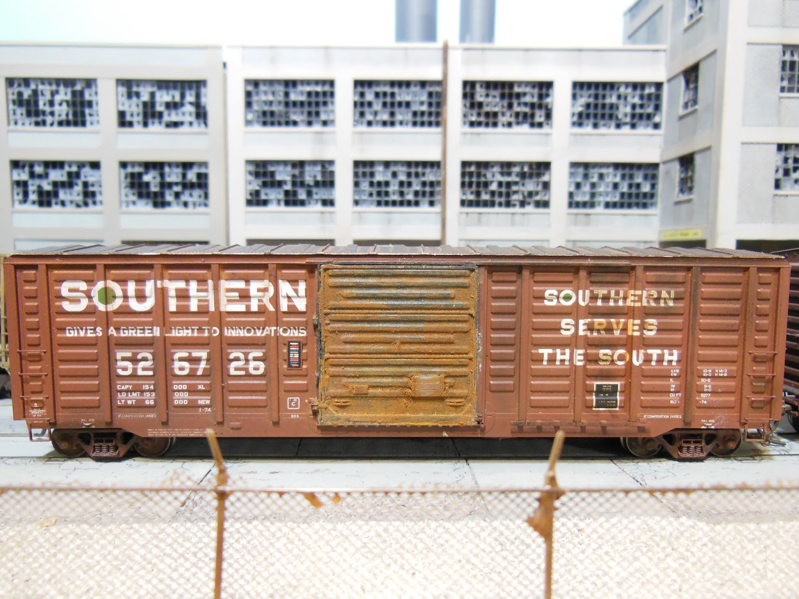 JSSX Railway: Rusted Boxcar Doors
