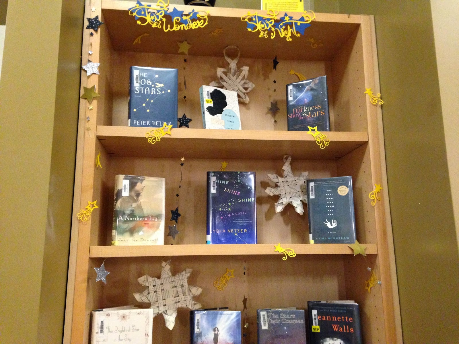 Librarian on Display: December: Star of Wonder, Star of Night Display
