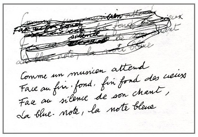 French Vocabulary Illustrated: brouillon