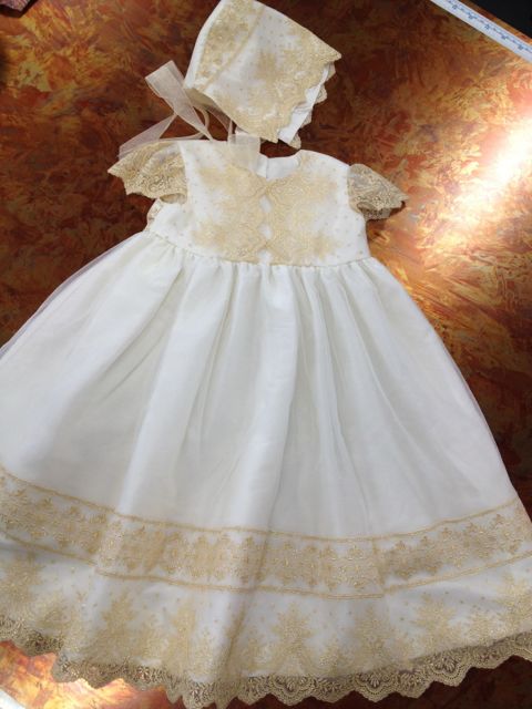 Ruche Fabrics Blog: Heirloom Baby Girl's Dress