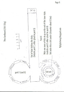My Craft and Garden Tales: Crafting a Cryptex - tutorial with template