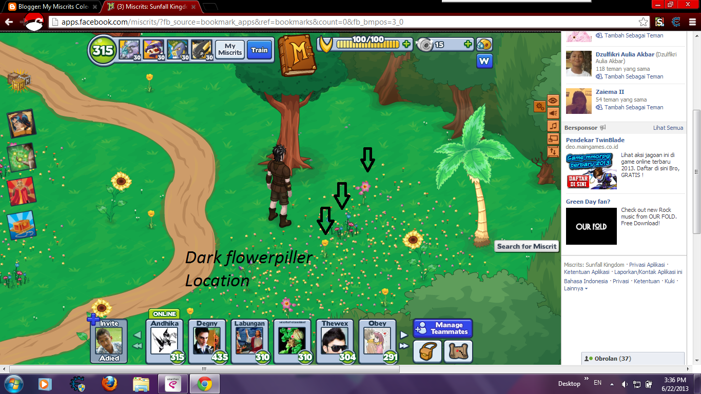 My Miscrits Colection: LOCATION ALL OF RARE MISCRITS