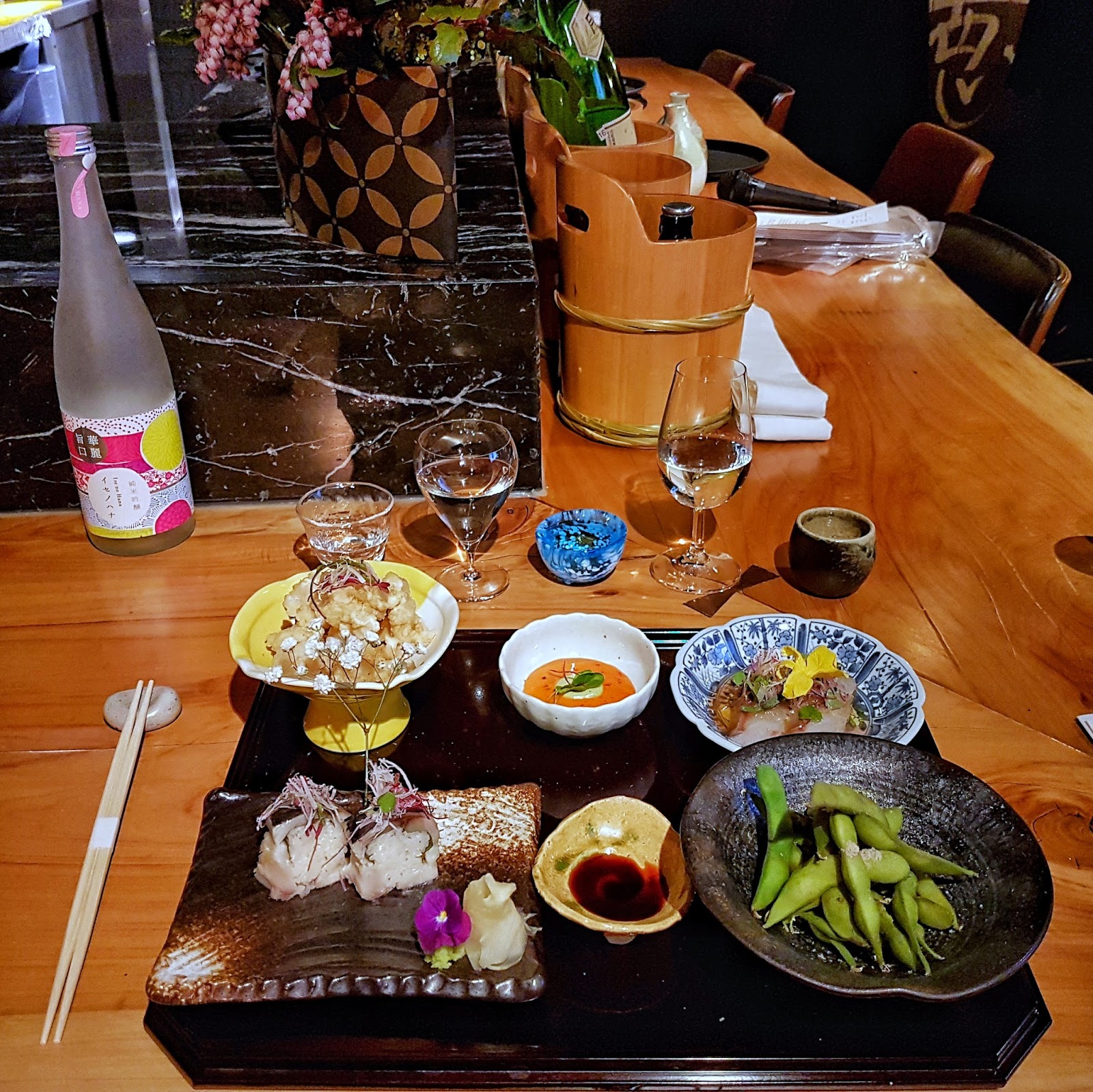 A Sake Evening at Sakagura