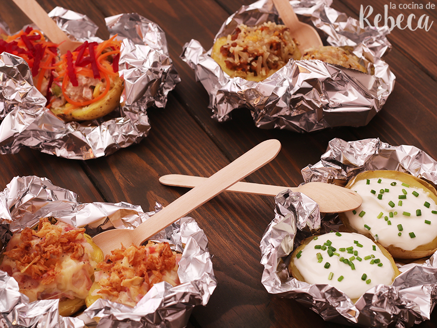 La cocina de Rebeca: Patatas asadas rellenas