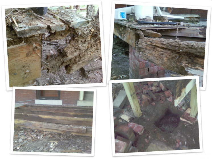 Cranky Puppy Farm: 1893 Victorian: The Porch Rebuild