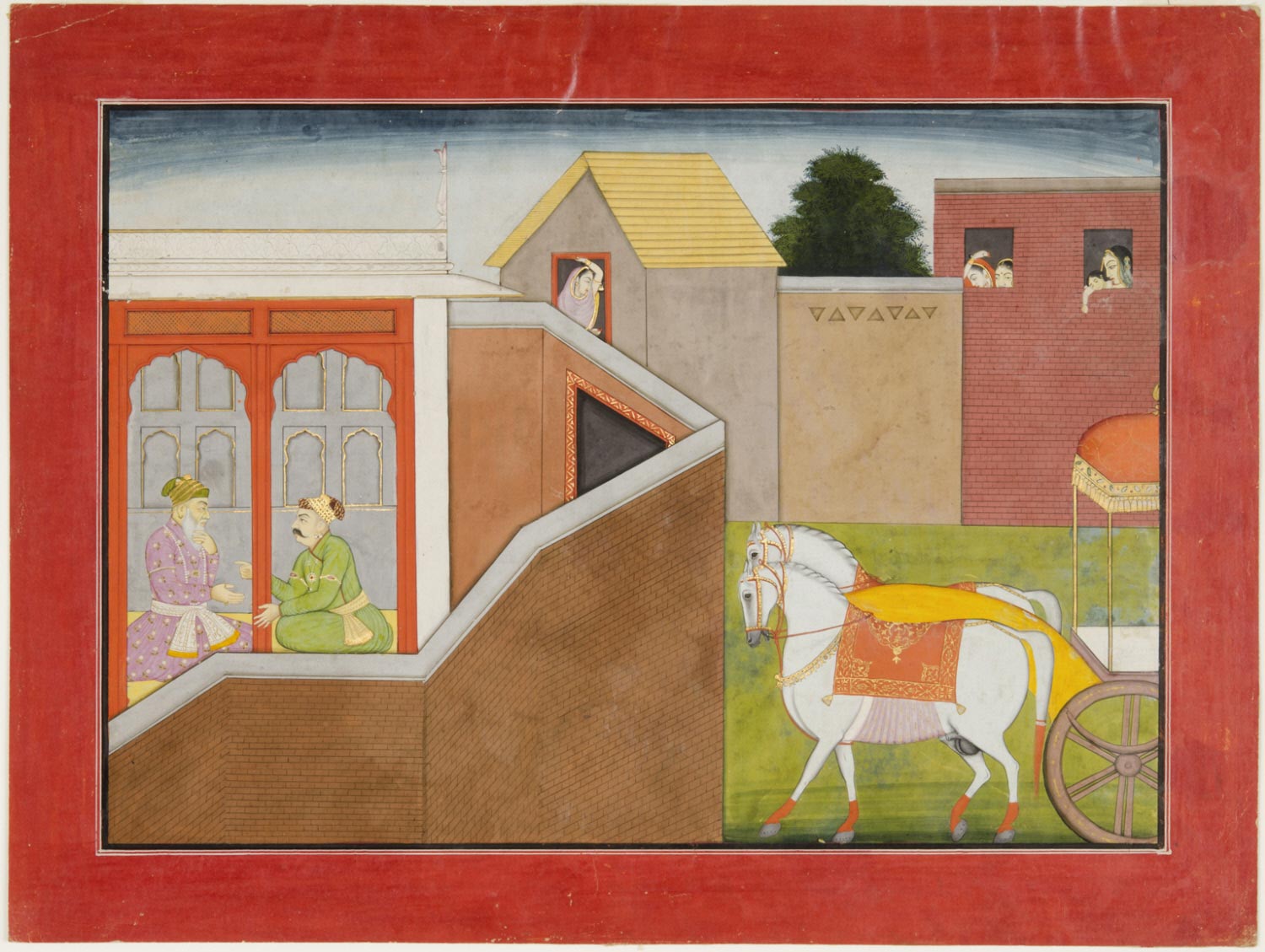 Atelier of india: Fattu and His large Guler Basohli Bhagavata purana