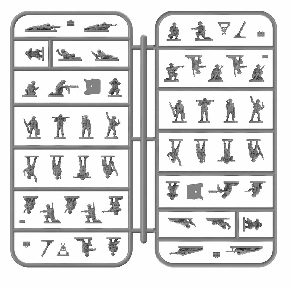 10mm Wargaming: British Infantry Renders from Victrix Ltd