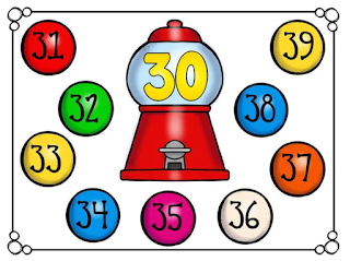 Primer Ciclo. CEIP Miguel Hernández: LA FAMILIA DE NÚMEROS DEL 30 Y 40