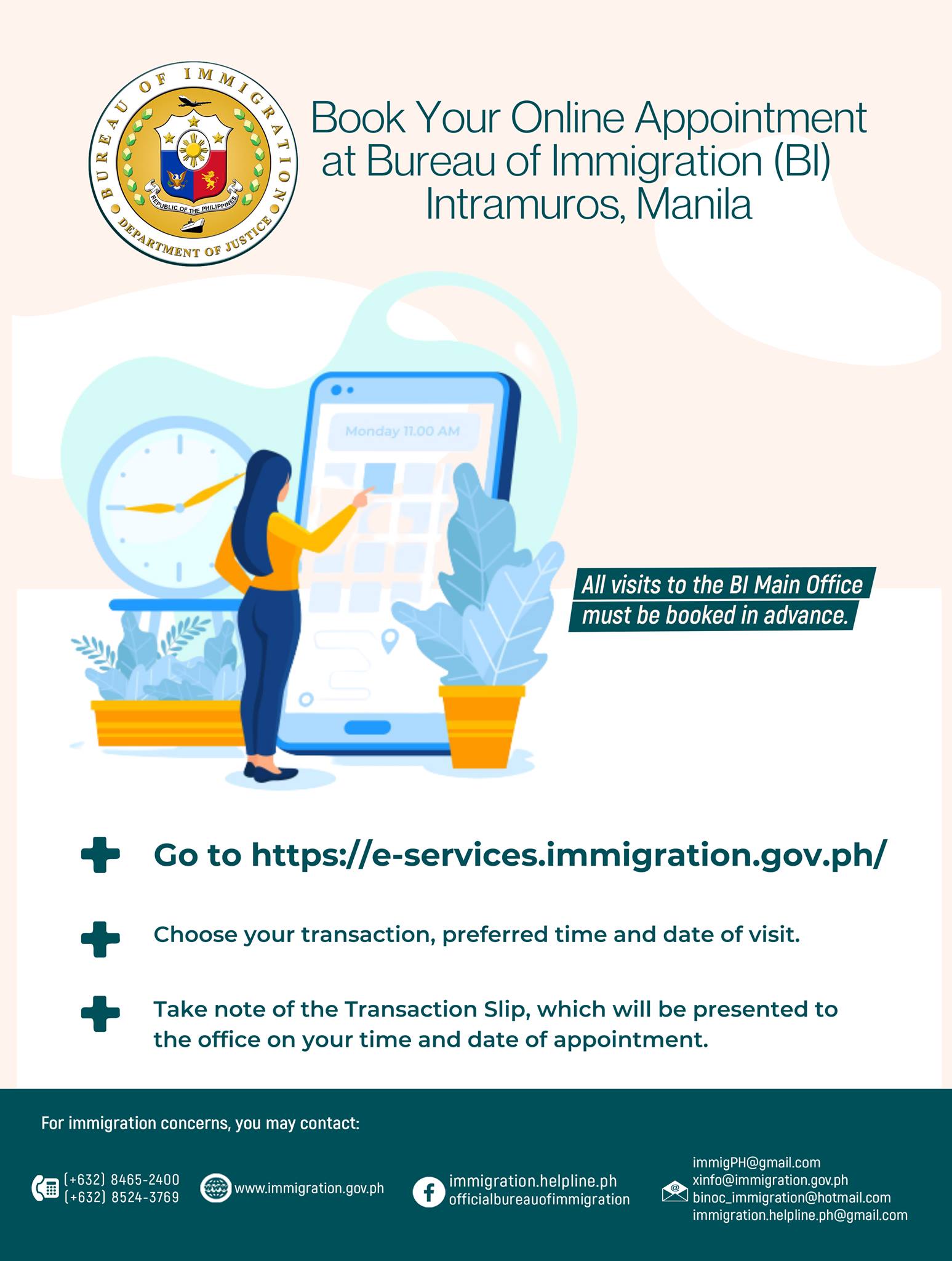 Bureau of Immigration Online Appointment System Step By Step Guide ...