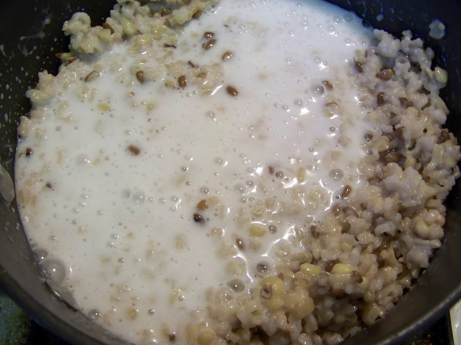 Kitchen Simmer: Mung Bean Milk Rice (Mung Eta Kiri Bath)