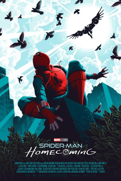 INSIDE THE ROCK POSTER FRAME BLOG: Florey Spider-Man Homecoming Movie ...