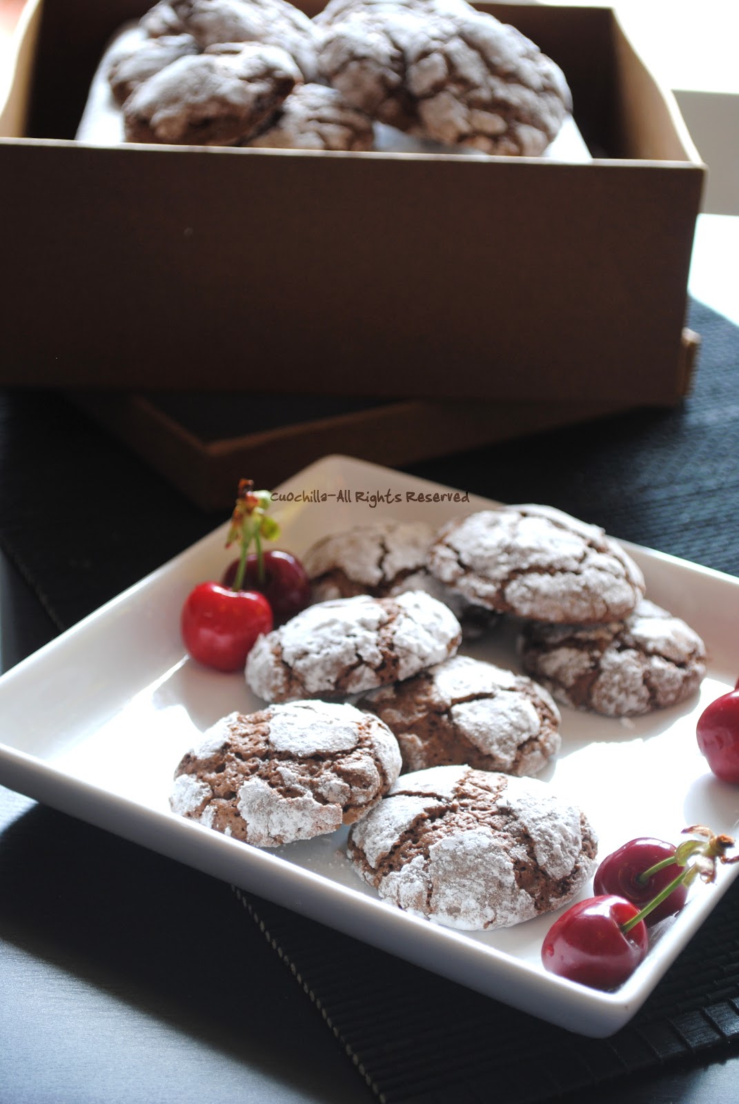 Camilla ai fornelli: Anch'io...crinkle cookies