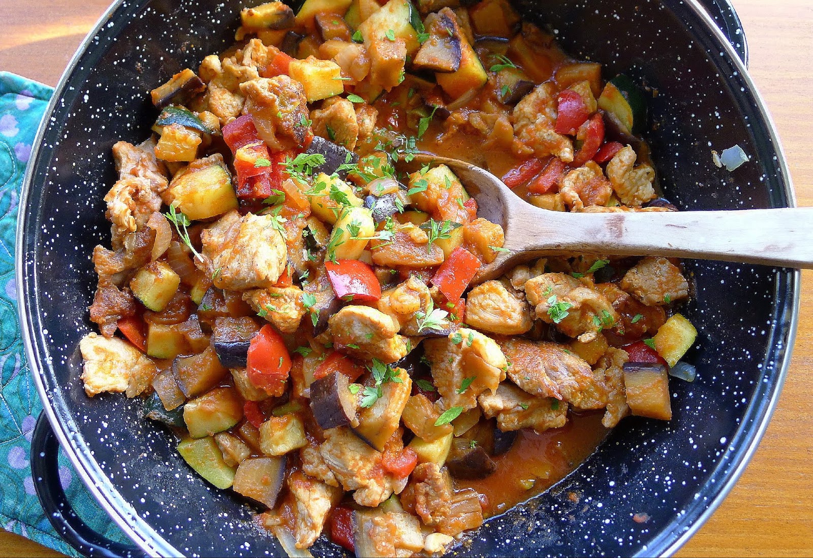 MY KITCHEN IN SPAIN: PISTO, A SUMMERTIME STEW