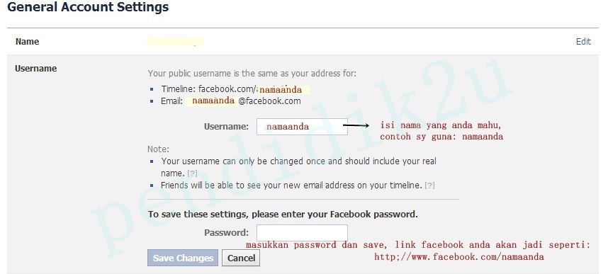 CARA SINGKATKAN URL FACEBOOK ANDA - Pendidik2u
