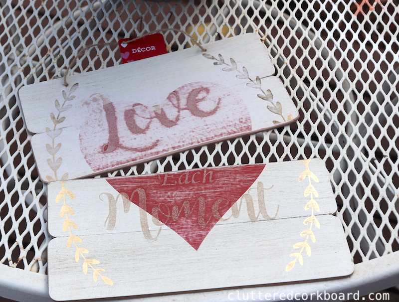 DIY Farmhouse Style Pantry Sign for the Kitchen - Cluttered CorkBoard
