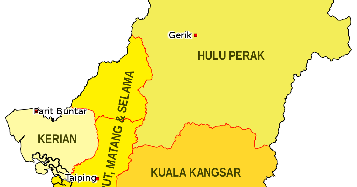 Philip DXing Log Malaysia 飛力浦DX廣播情報局: List of Perak districts by ...