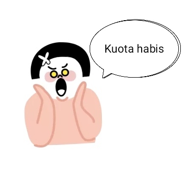 Kenapa kuota internet cepat habis padahal tidak dipakai