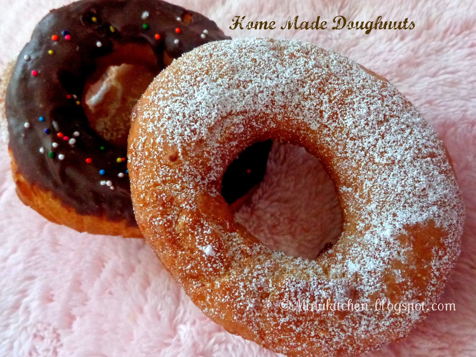 Home Made Doughnuts ~ Minu's Kitchen