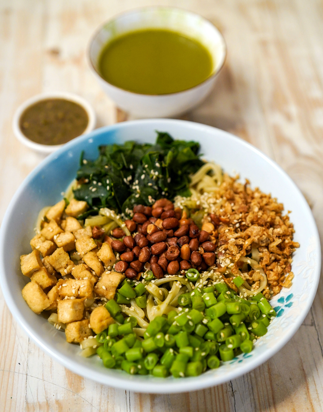 Since Joseph is Hakka, it also makes sense to serve lei cha - with a ...