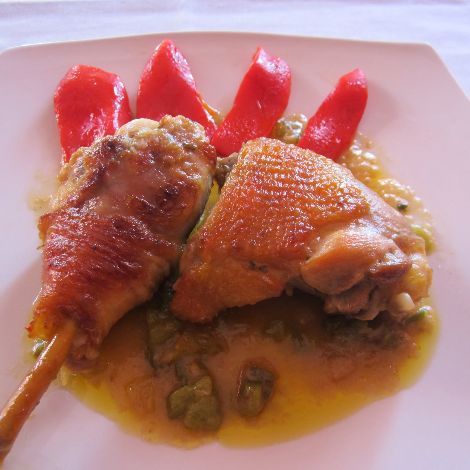 LAS RECETAS DE LA NENA: POLLO DE CORRAL. LA RECETA DE MAMA