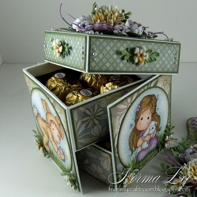 From My Craft Room: 2-Tier Box Tutorial